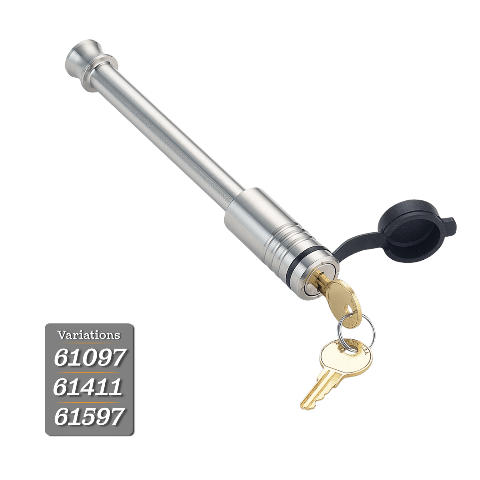 Hitch Lock For Lock N Roll Articulating Hitch, Locks Keyed Alike. Anti ...